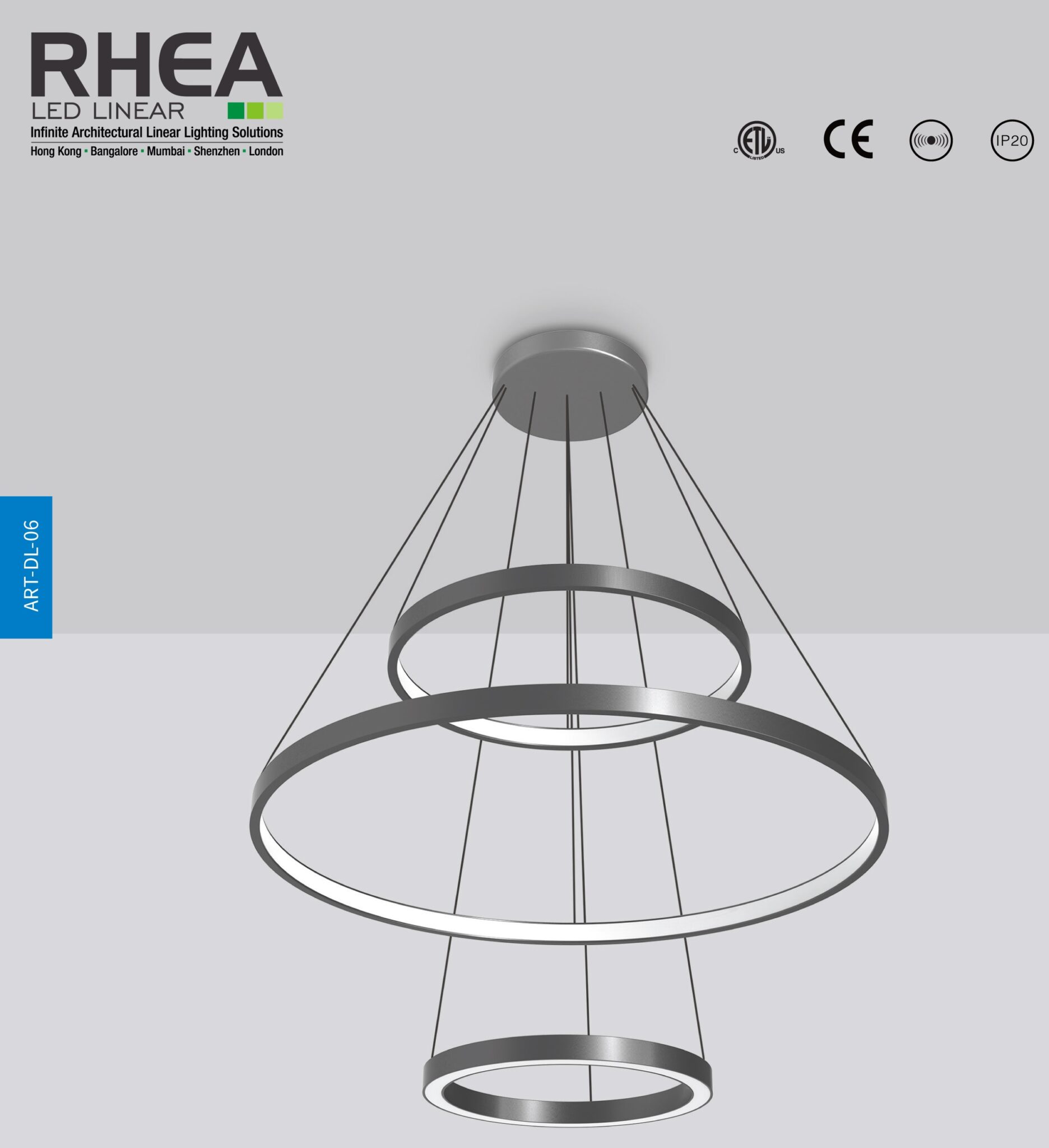 High grade LED aluminium profiles for indoor and outdoor lighting