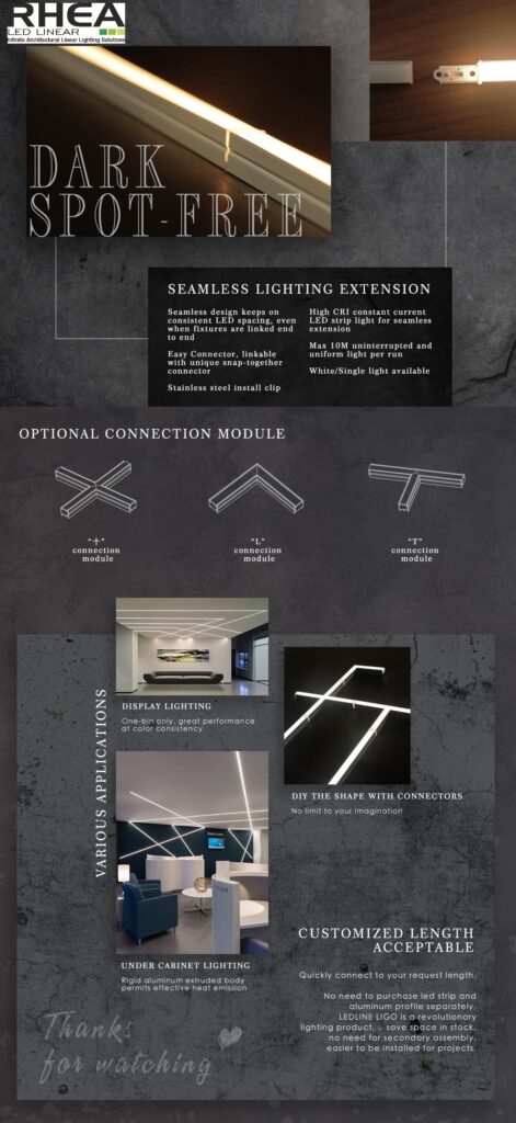 Seamless Neon Strips for Facade Lighting - EST Lights