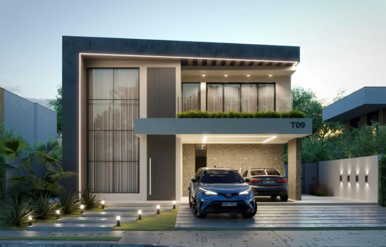 Architectural Home facade lighting for bungalow lighting